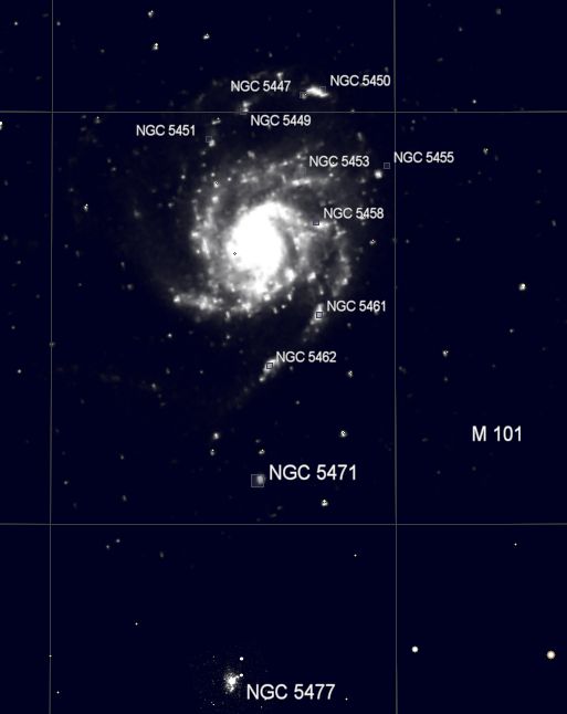 Two Face-on Spiral Galaxies - A Study in Contrasts | Suburban Backyard ...